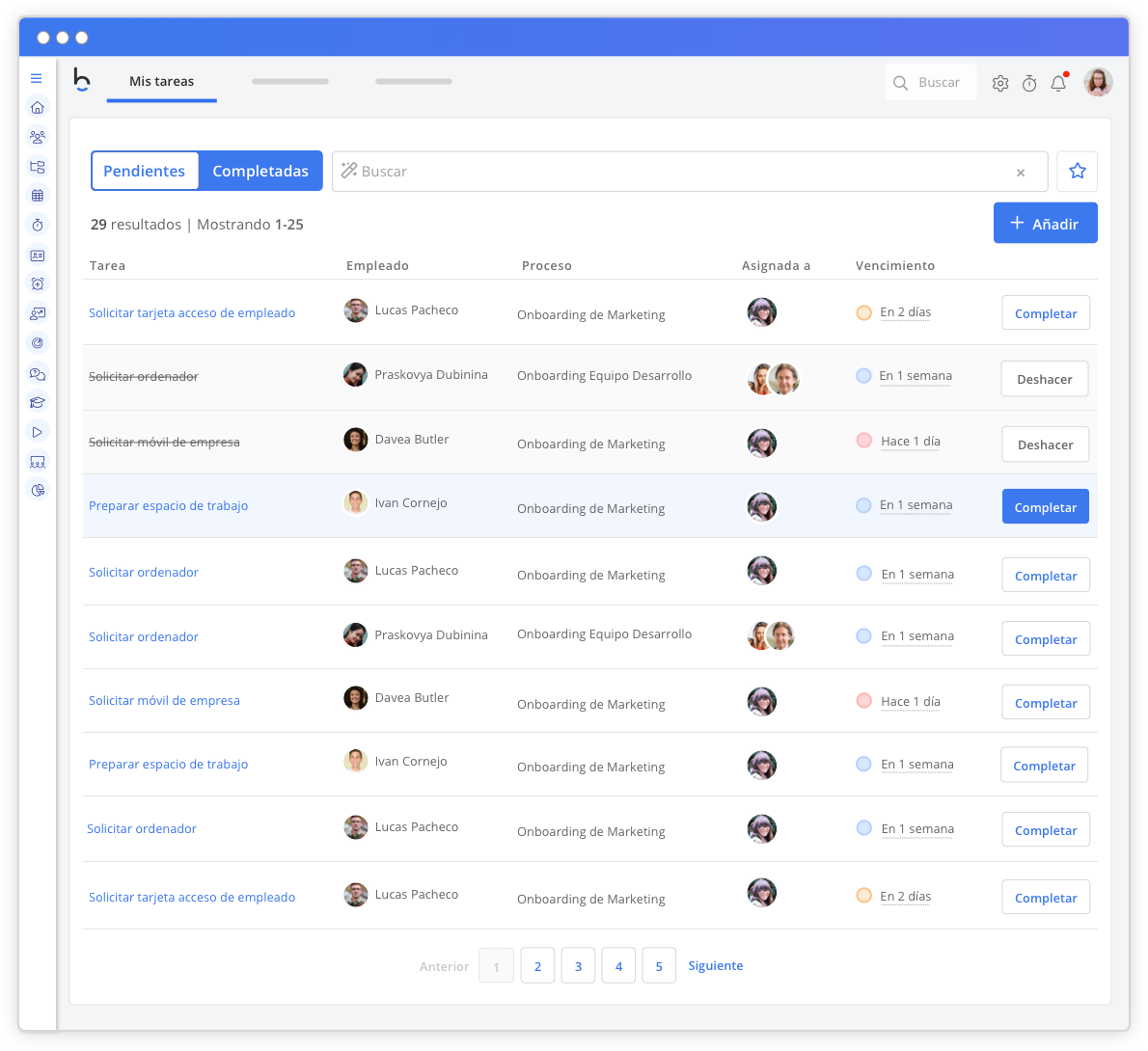 Software de Workflows para Recursos Humanos | Bizneo HR