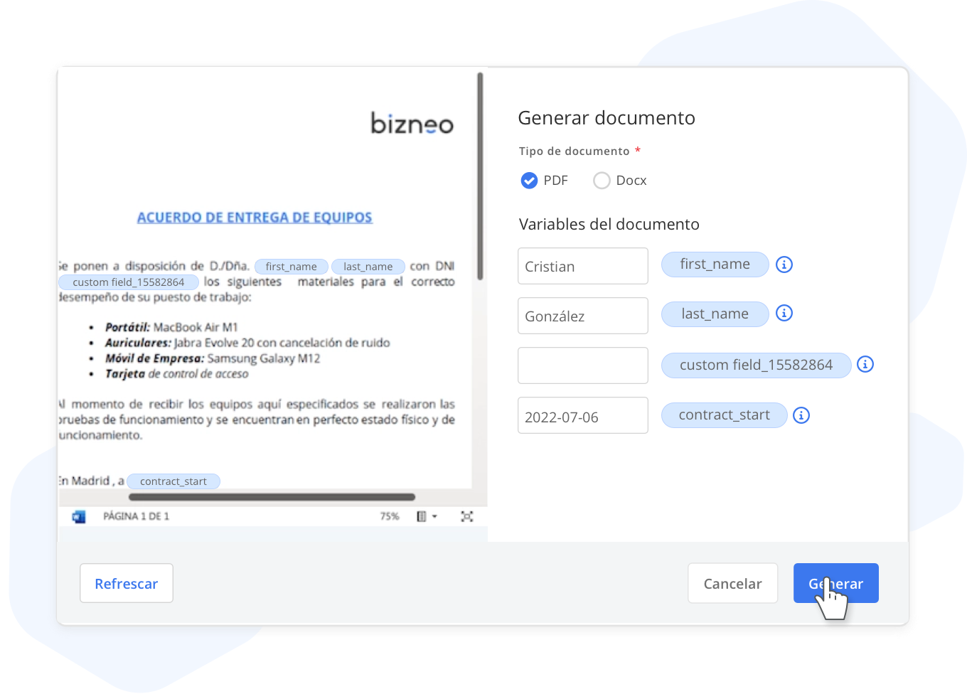 Software de gestión documental para Recursos Humanos